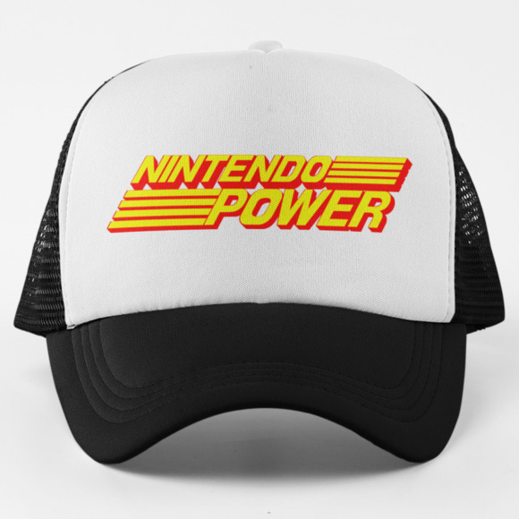 Accessories | New Nintendo Power Magazine Logo Foam Trucker Mesh ...